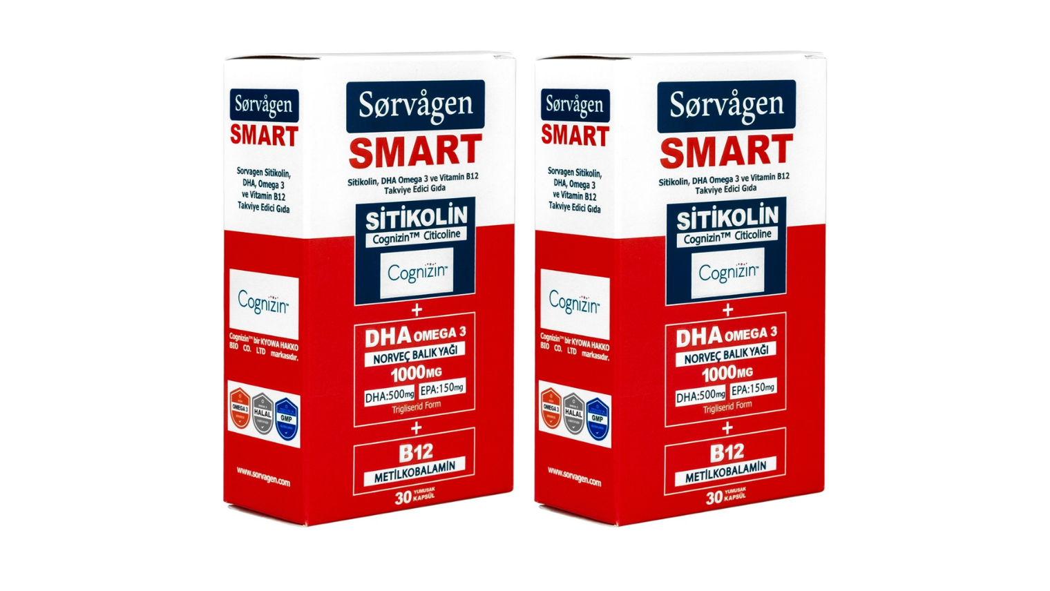 Sorvagen Smart Sitikolin, Dha Omega 3 ve B12 - Ecza Blog