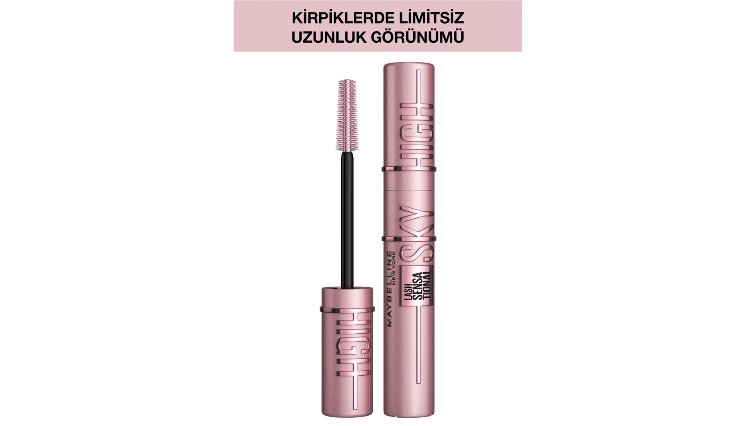 Maybelline New York Maskara Lash Sensational Sky High - Ekstra Siyah ...